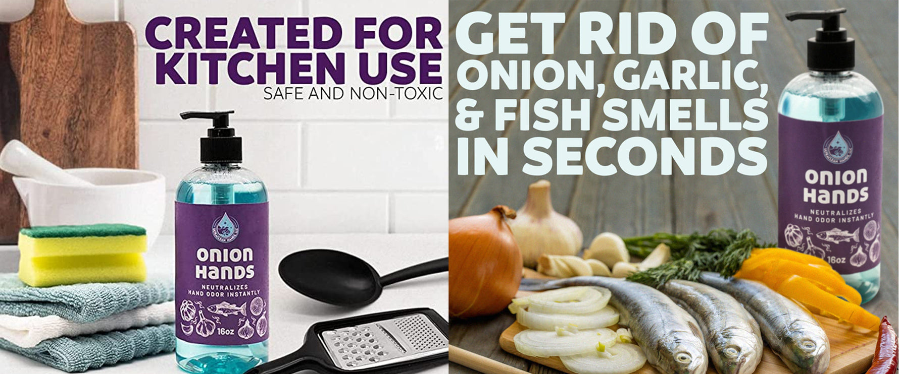 ONION HANDS neutralizer hand wash, Hand Odor Remover – Ultraclean Hands ...