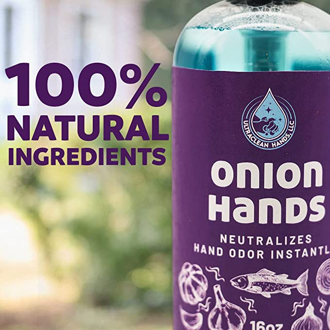 ONION HANDS hand odor Neutralizing Hand wash - 16 oz